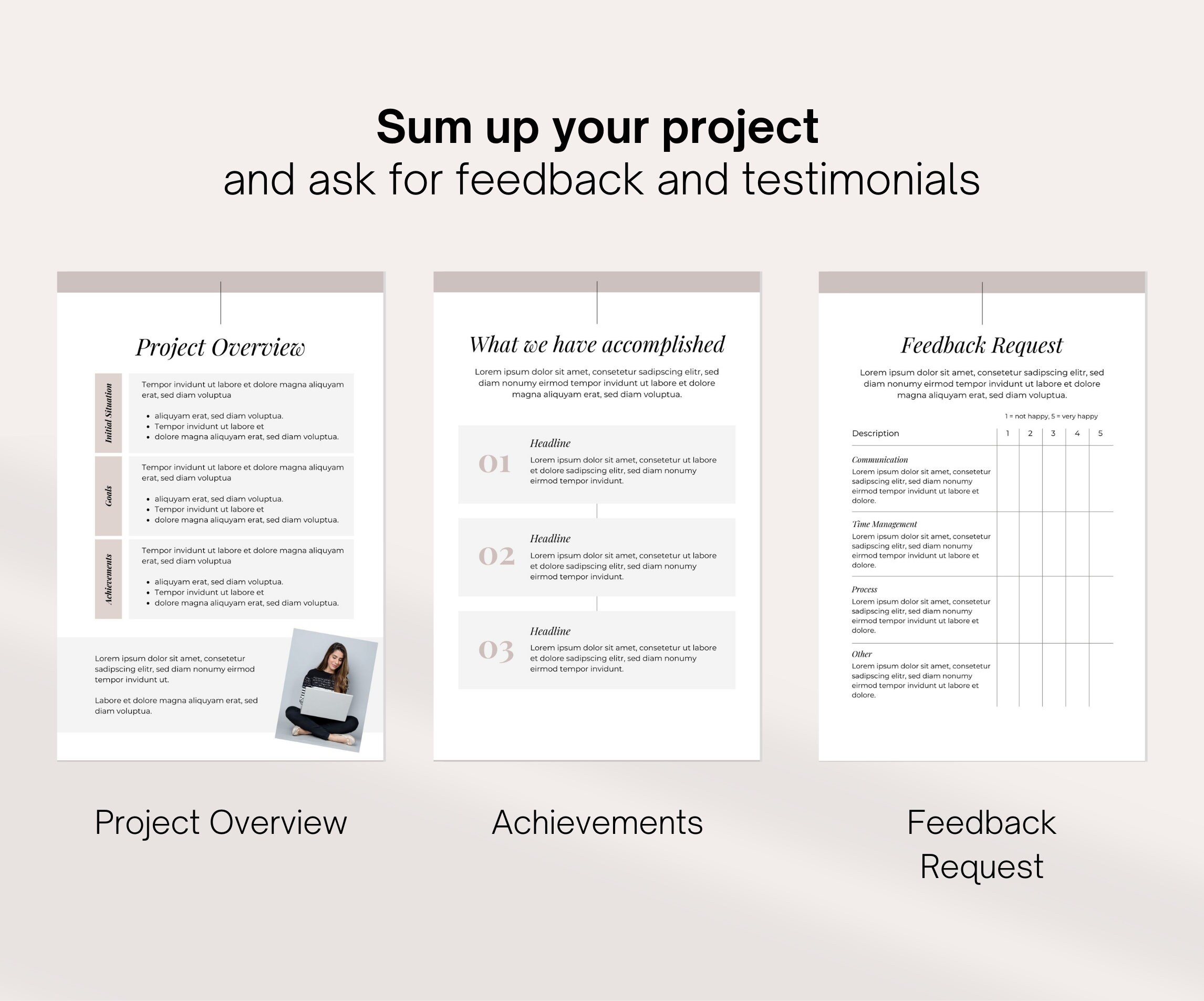 Client Goodbye Packet Template for Canva | Client Offboarding | Client ...