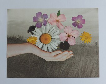 Hand Cut Collage Art - Etsy