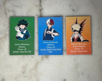My Hero Academia Tarot Cards - Etsy