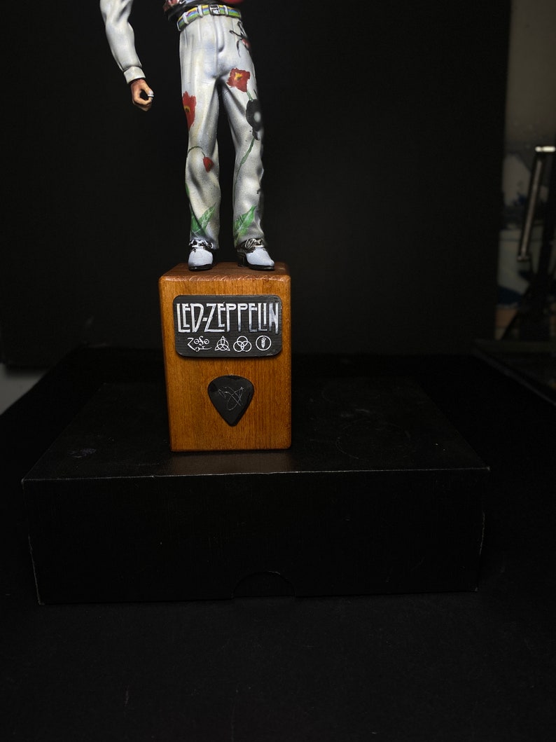 Jimmy Page With Poppy Suit || 15cm (6,5’) Handpainted || Led Zeppelin ...