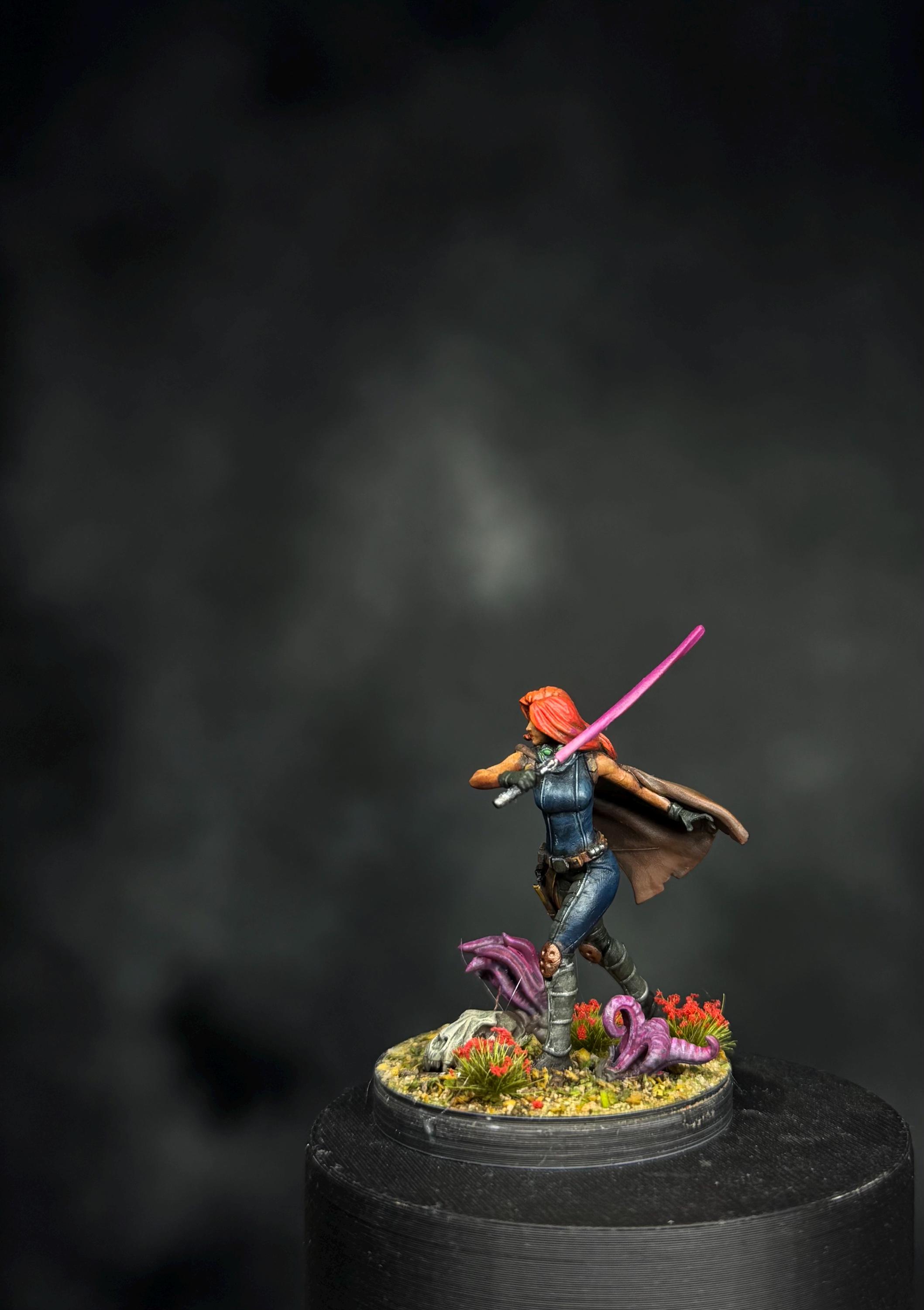 Mara Jade Skywalker Legion/shatterpoint Miniature || 32mm/40mm Base ...