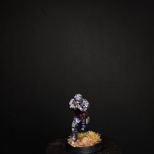 Unit 9 Black Stone Commando Striker Miniature || Cyberpunk || 32mm ...