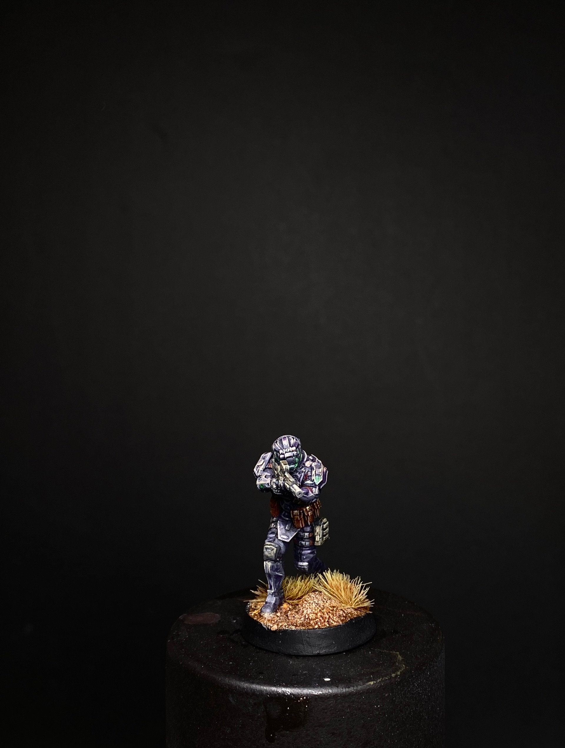 Unit 9 Black Stone Commando Striker Miniature || Cyberpunk || 32mm ...