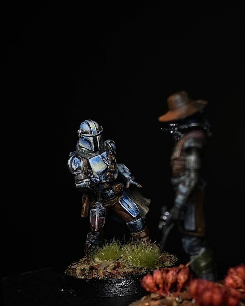 Mandalorian & Cad Bane Star Wars Legion Miniatures - Etsy