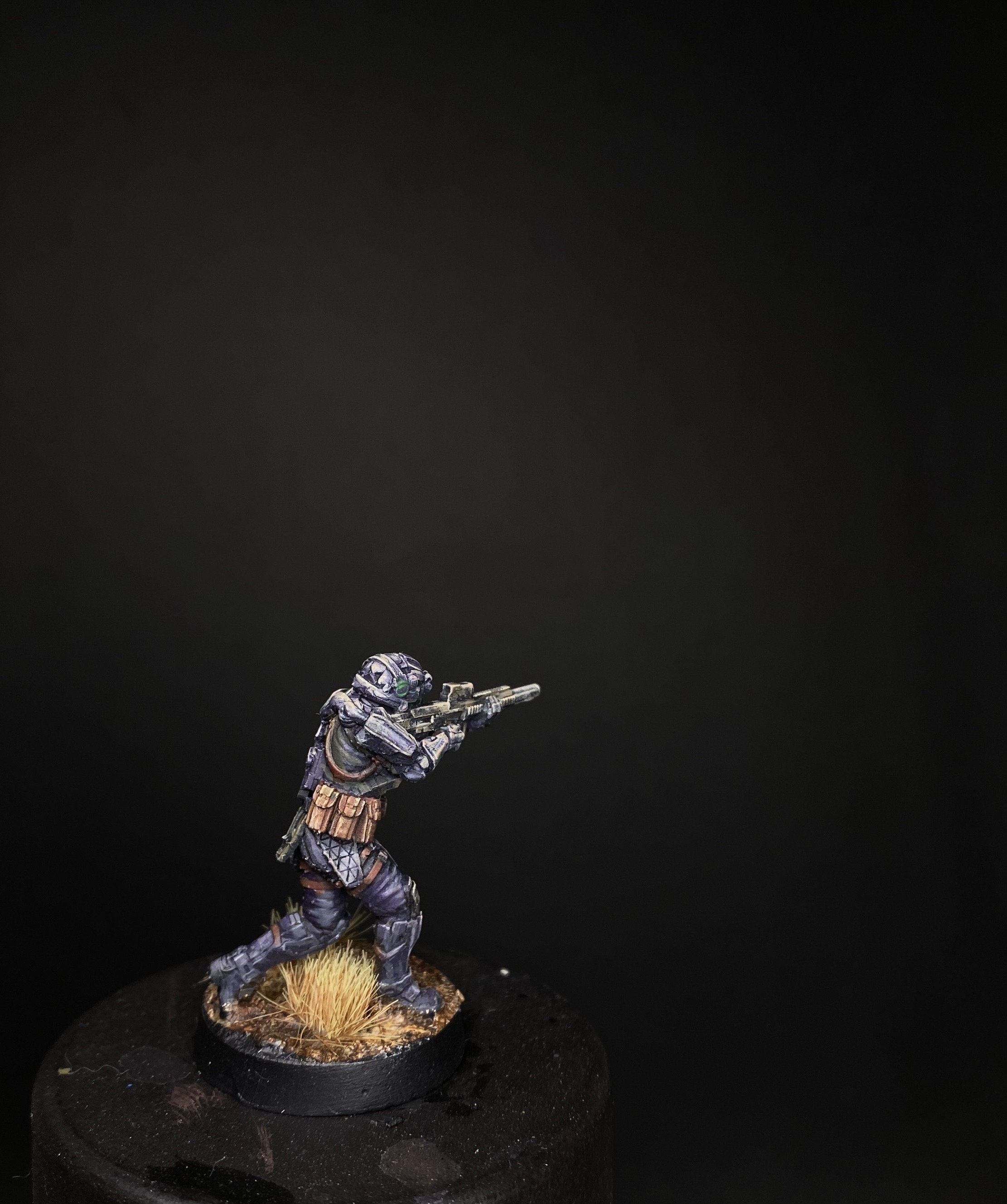 Unit 9 Black Stone Commando Striker Miniature || Cyberpunk || 32mm ...