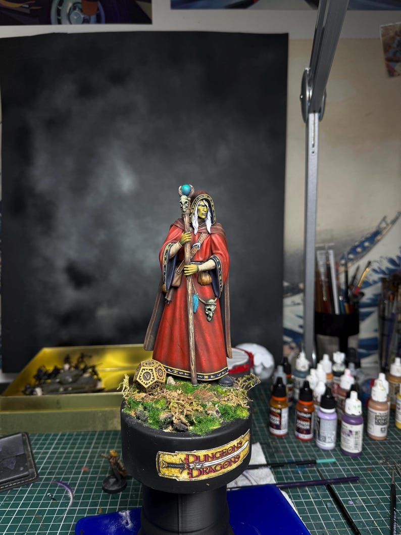 Raistlin Majere Dragonlance || 20 Cm (8") Handpainted Display Figure ...
