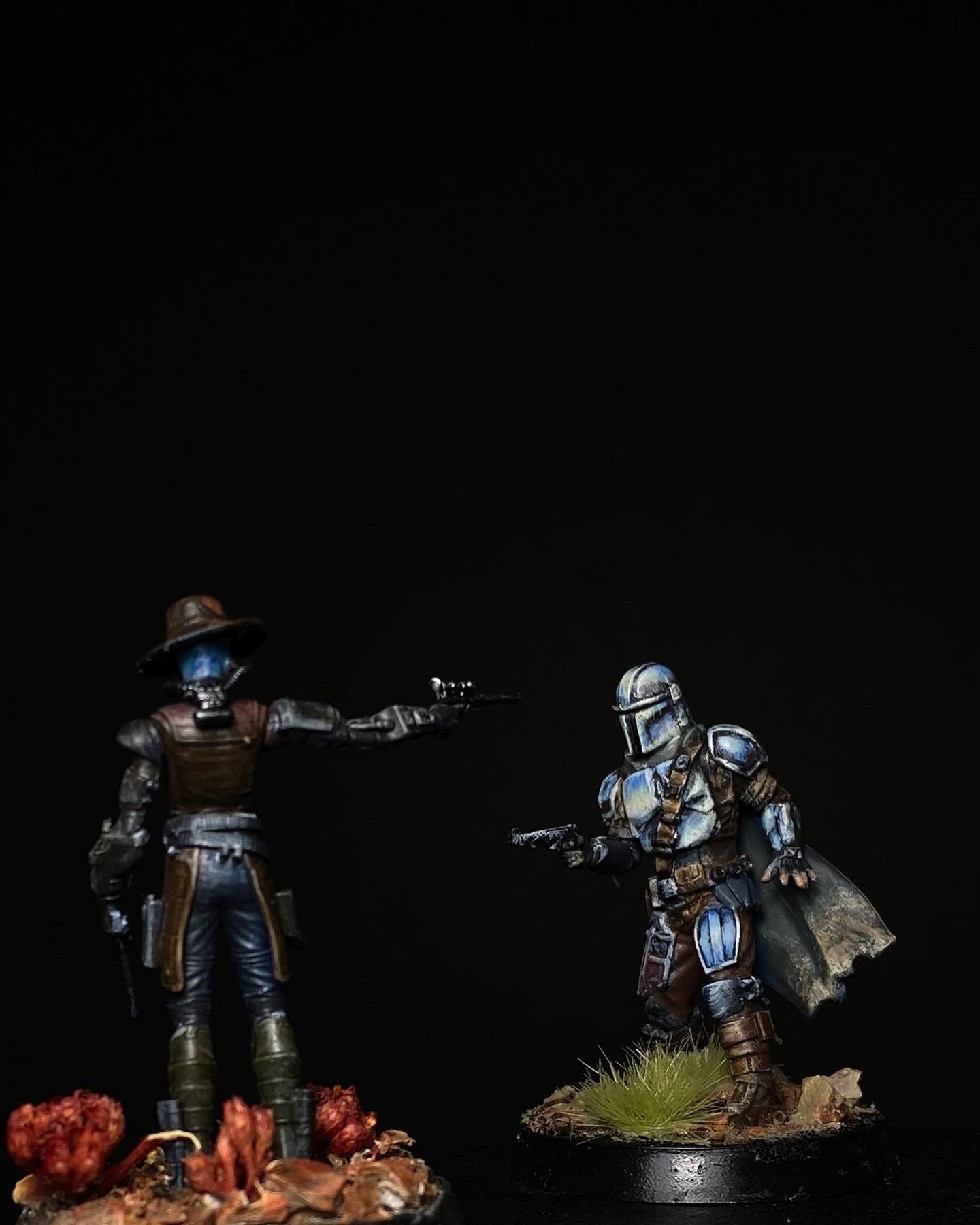 Mandalorian & Cad Bane Star Wars Legion Miniatures - Etsy