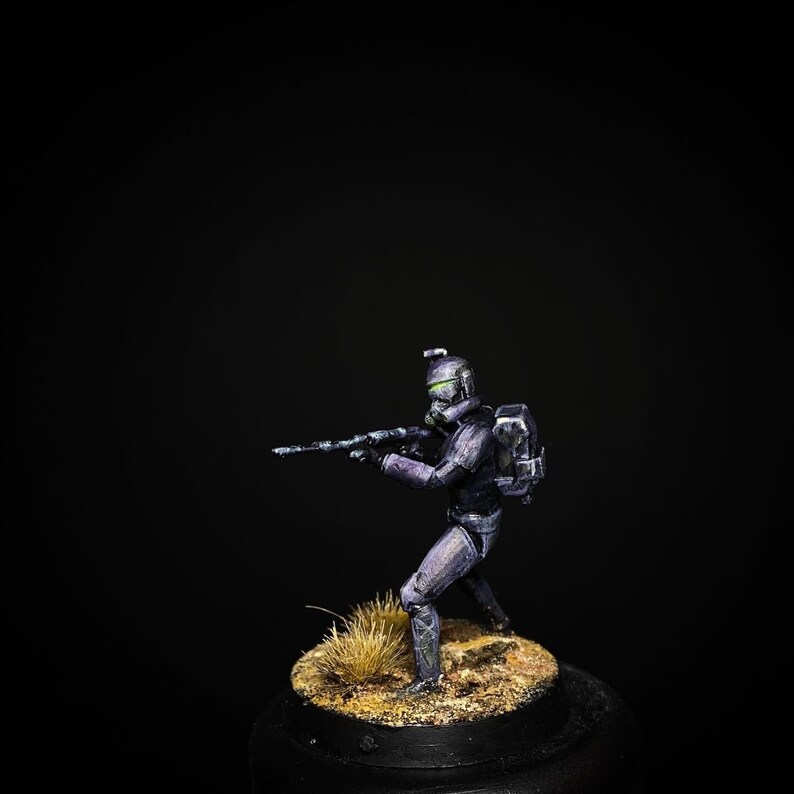 Bad Batch Crosshair With Imperial Armor || Star Wars Legion Figure ...