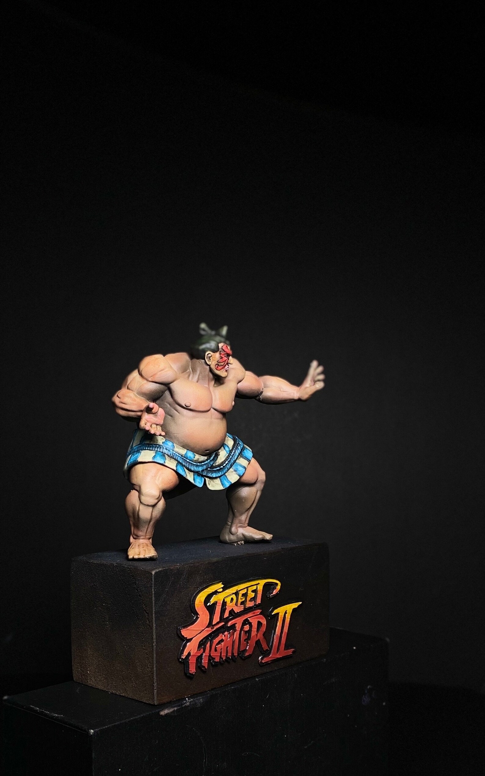 Street Fighter E. Honda Figure || Handpainted 15 Cm - Etsy
