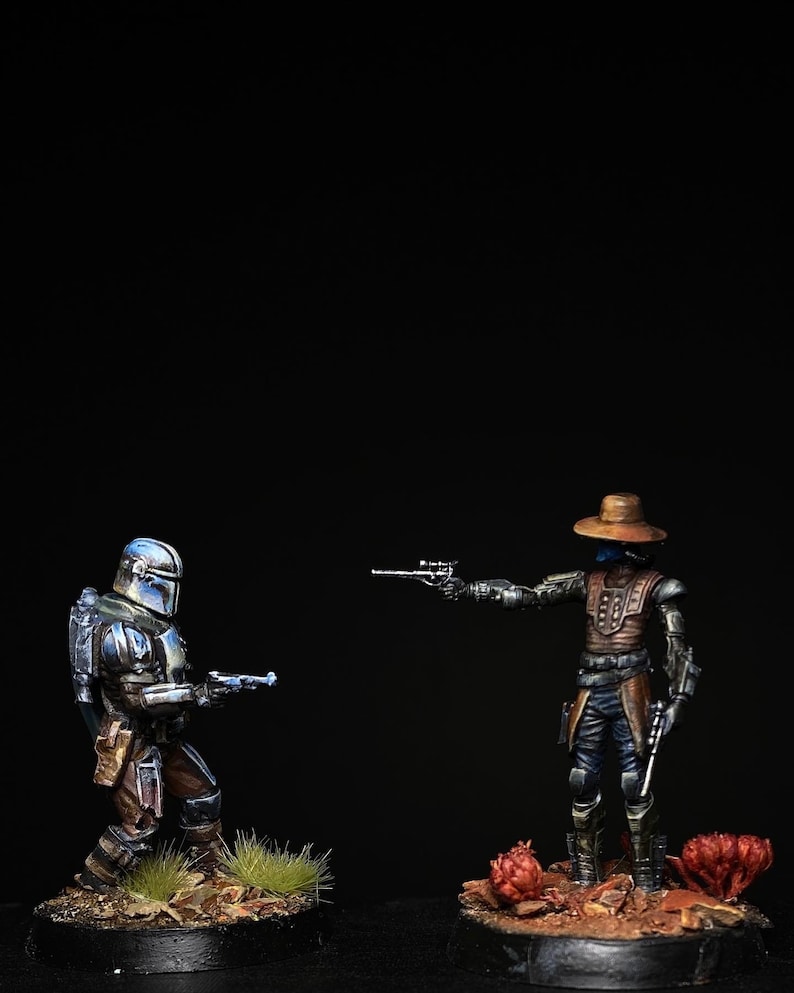 Mandalorian & Cad Bane Star Wars Legion Miniatures - Etsy