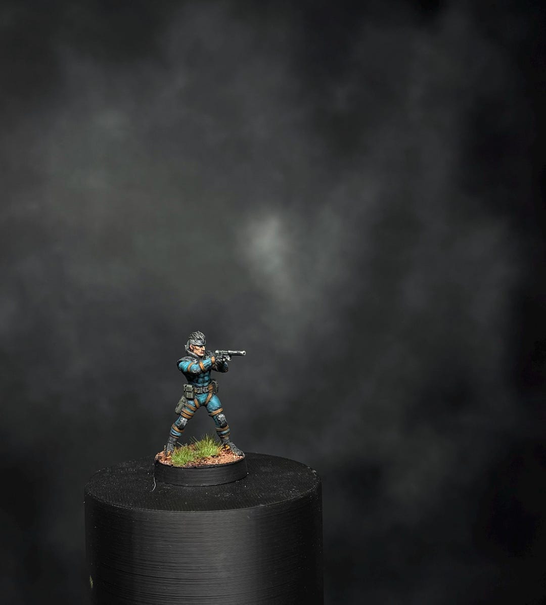 Solid Snake - Metal Gear 32mm Mini Figure || 32mm Figure - Etsy