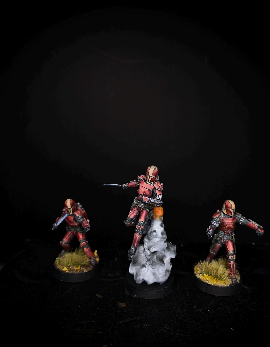 Mandalorian 32mm Miniatures || Star Wars Legion Mini’s - Etsy