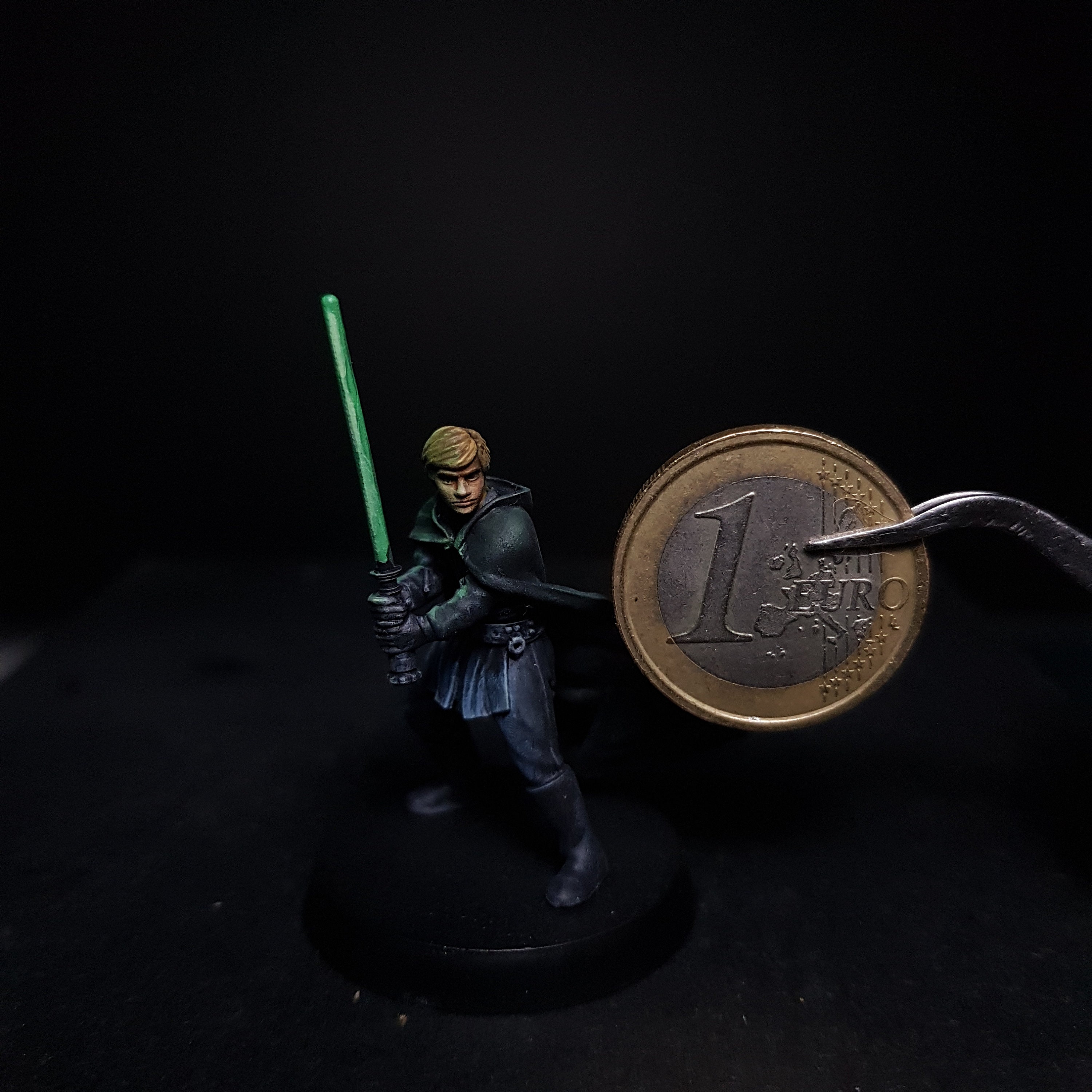 Luke Skywalker Legion Scale Star Wars 32mm Handpainted Miniature/figure ...