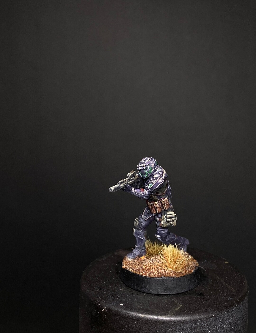 Unit 9 Black Stone Commando Striker Miniature || Cyberpunk || 32mm ...