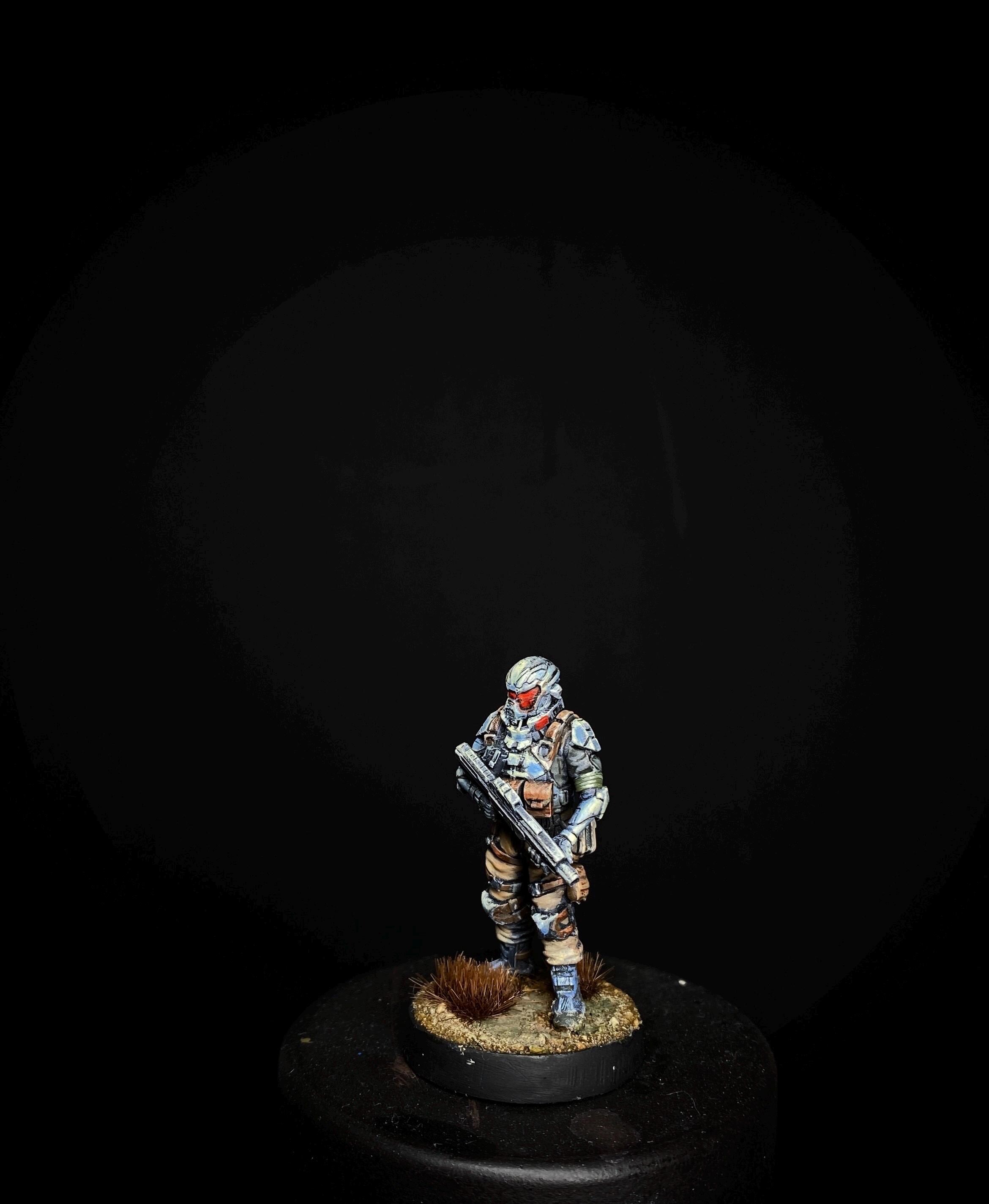 Unit 9 Cyberpunk Commando Miniature || Cyberpunk || 32mm Figure - Etsy