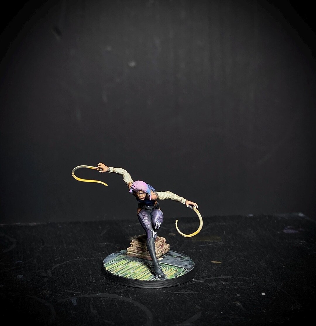 Lucy Cyberpunk Edgerunner Miniature || Unit 9 Cyberpunk|| 32mm Figure ...