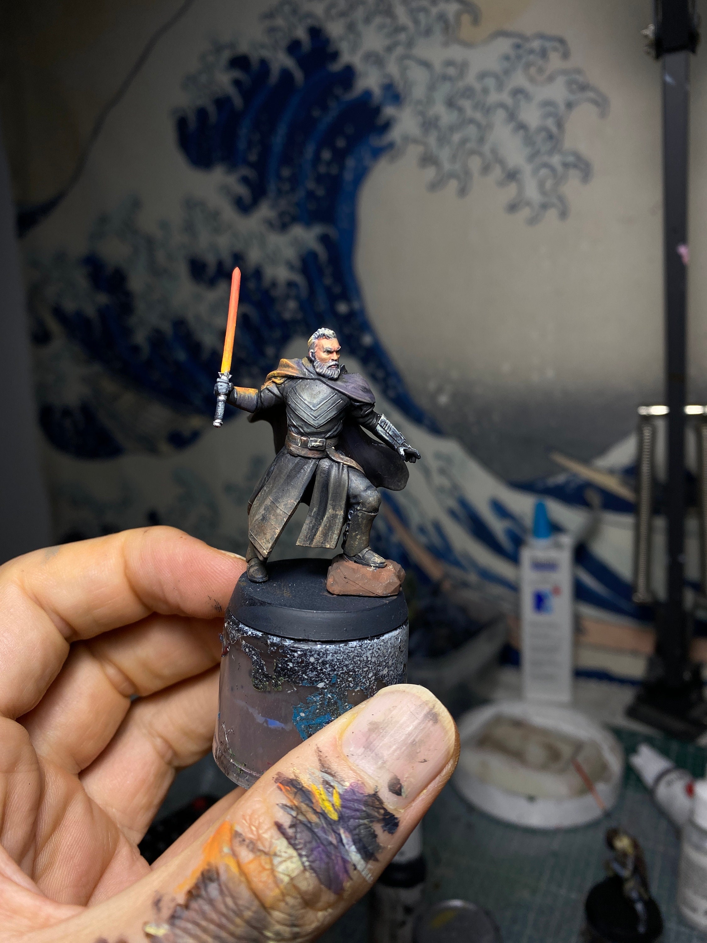 Baylan Skoll Ahsoka Legion Scale Mini 32mm Figure - Etsy