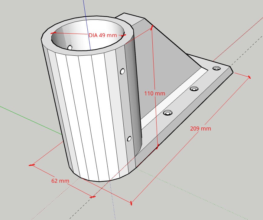 Swimming Pool Ladder / Step Railing Mount Maintenance Pole Fix - Etsy