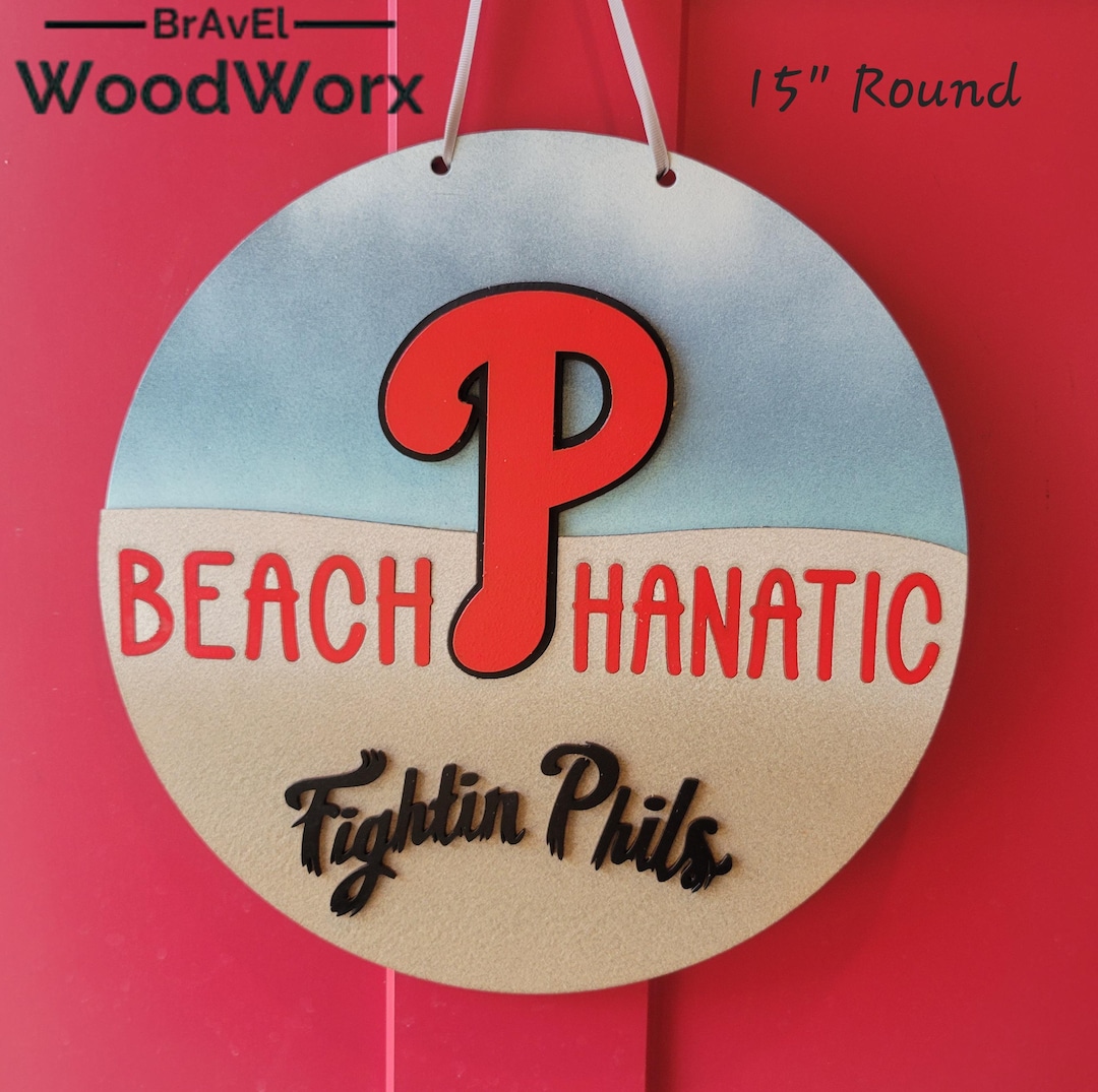 Philly Phanatic p Beach Lover Window Door Sign Perfect for Summer Decor ...