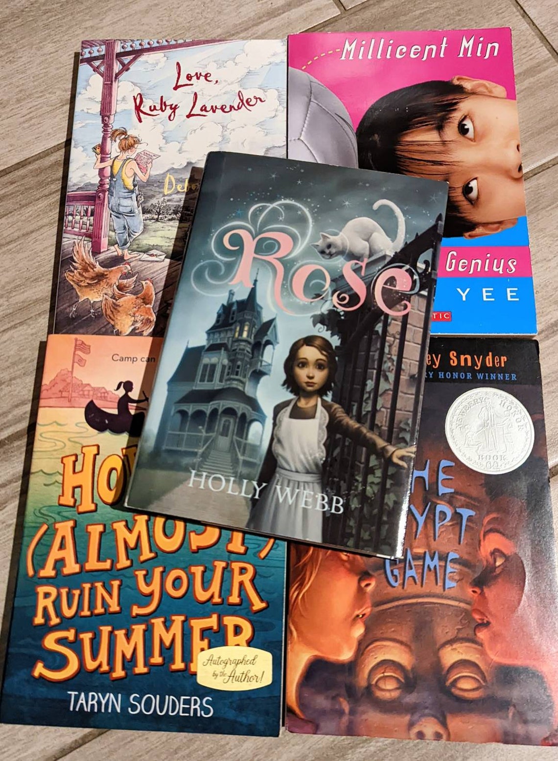 Mystery Preteen Girl Book Surprise Blind- Used Books Middle Grade ...