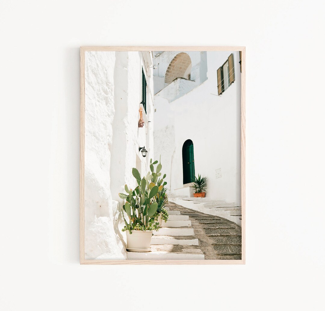 Digital Download, Puglia Wall Art, Italy Print, Ostuni Wall Art, Travel ...