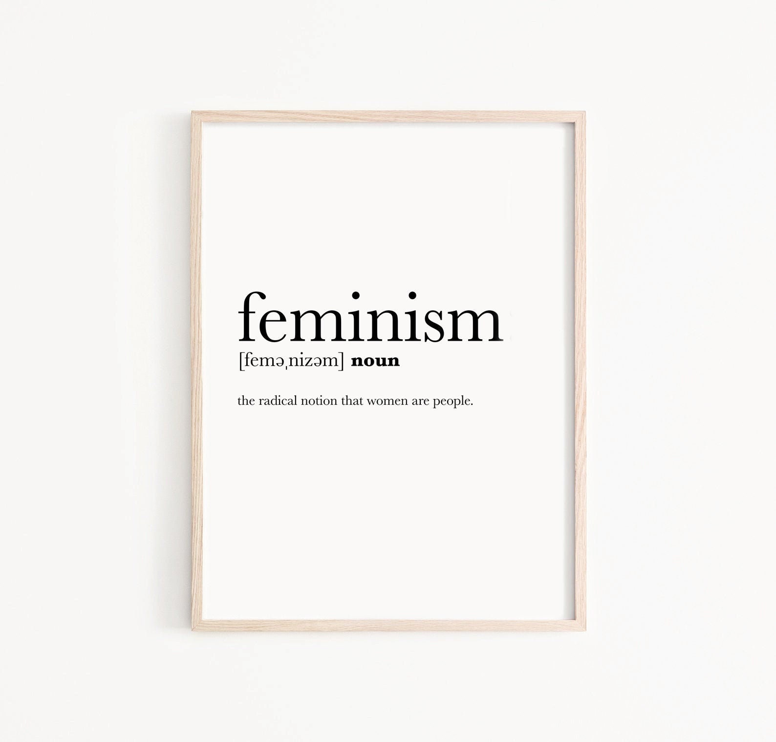 Definition Of Feminism