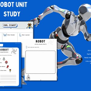 Robot Unit Study | Homeschool | Teachers - Etsy