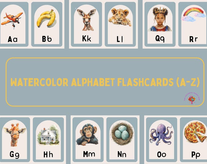 Phonetic Alphabet Flashcards, ABC Flashcards, Letter Cards, Educational ...