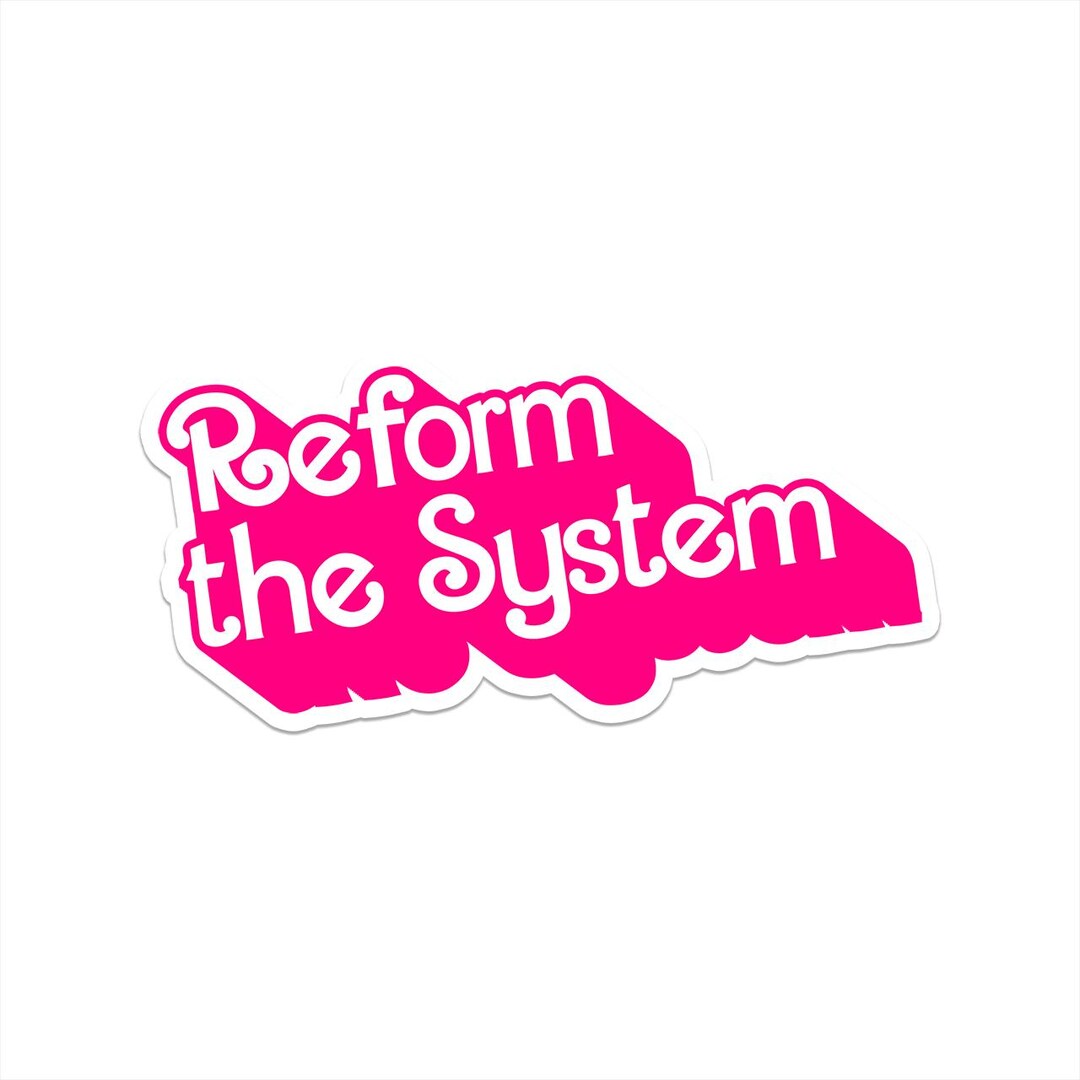 Reform the System Car Magnet, Feminist Activism Decal - Etsy