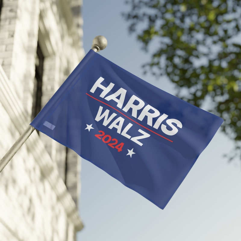 Harris Walz Flags - Etsy