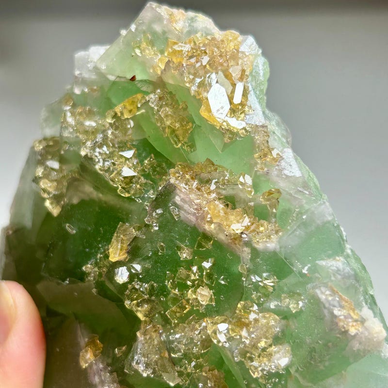 Golden Barite Fluorite - Etsy