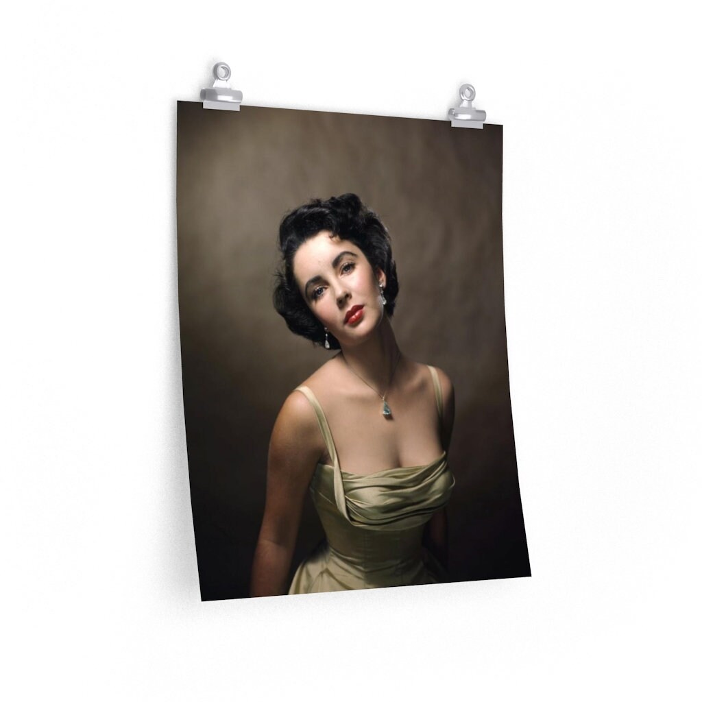 Elizabeth Taylor Poster/print - Etsy
