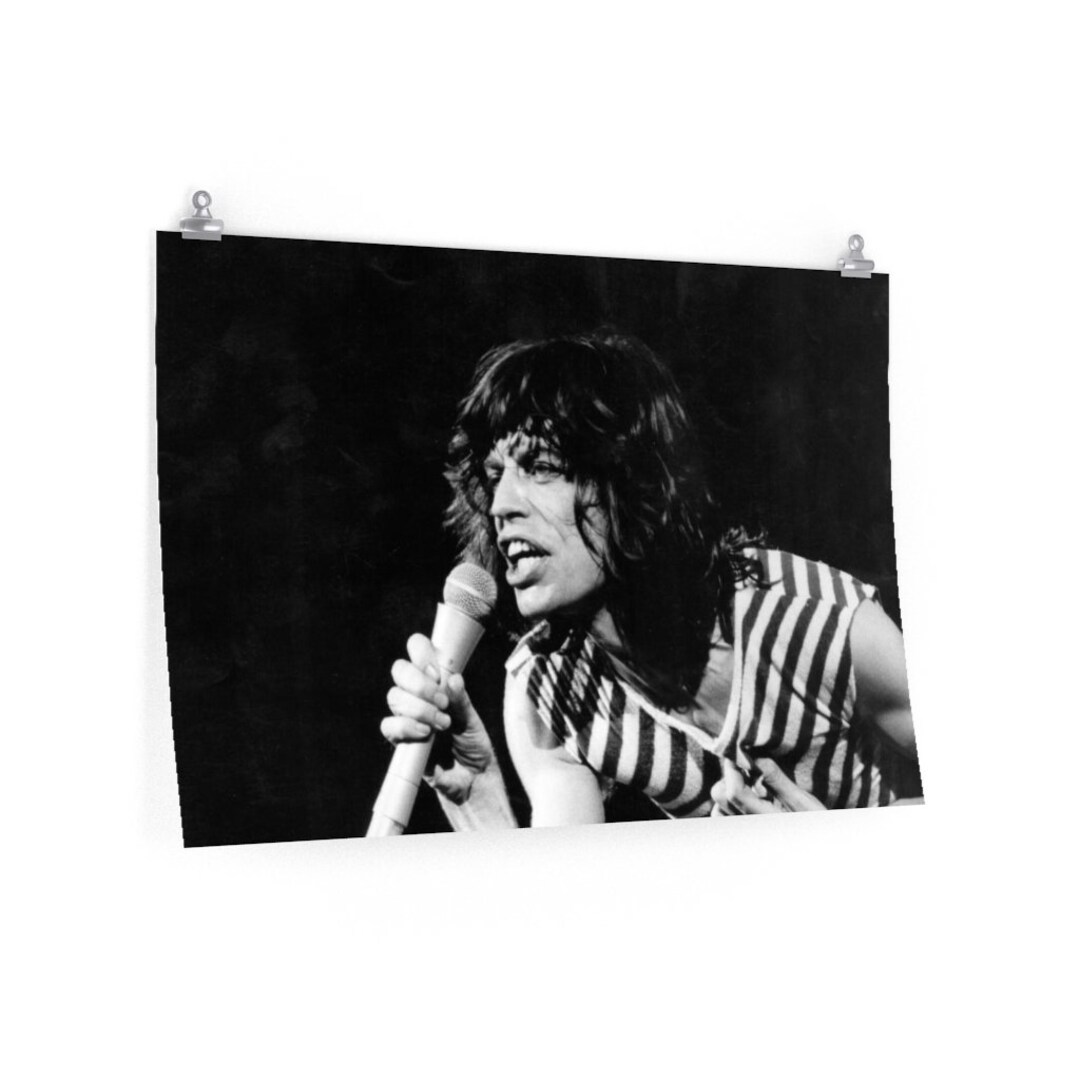Mick Jagger Poster - Etsy