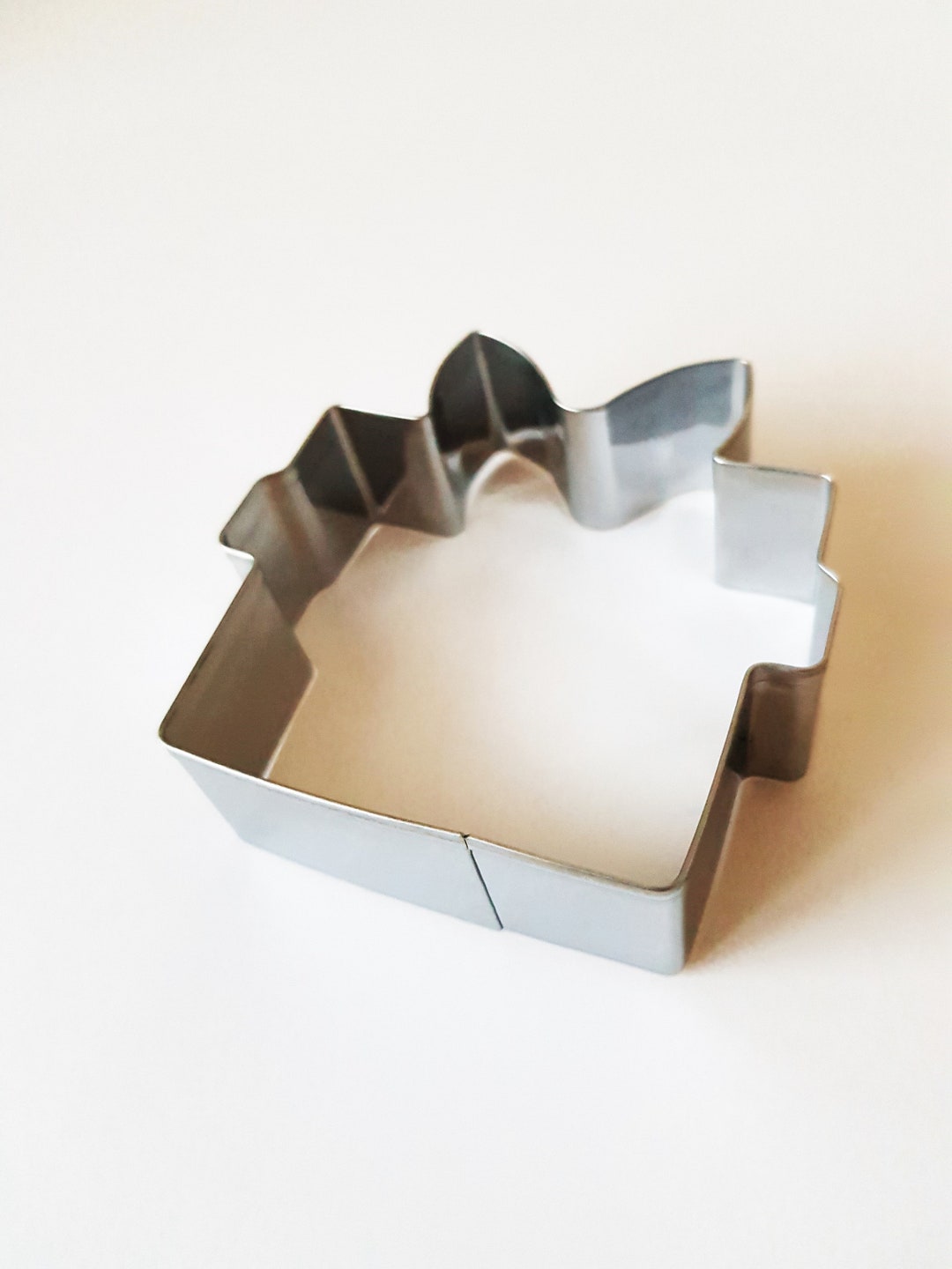 1 GIFT BOX Cookie Cutter, 3 Metal Cookie Cutter, Christmas Cookie ...
