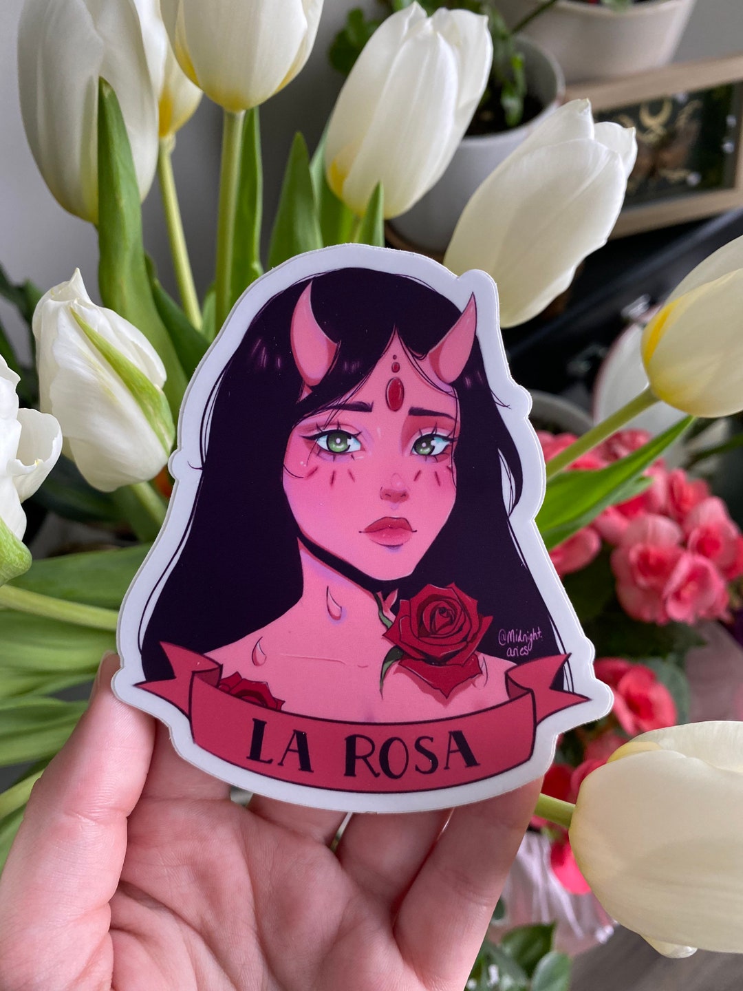 La Rosa Sticker - Etsy