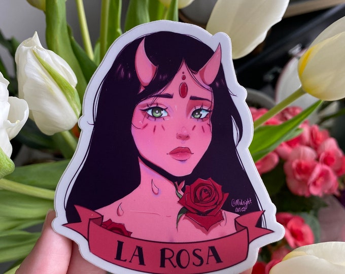 La Rosa Sticker - Etsy