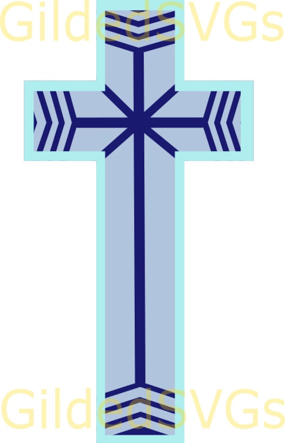 Layered Cross SVG/PNG | Etsy