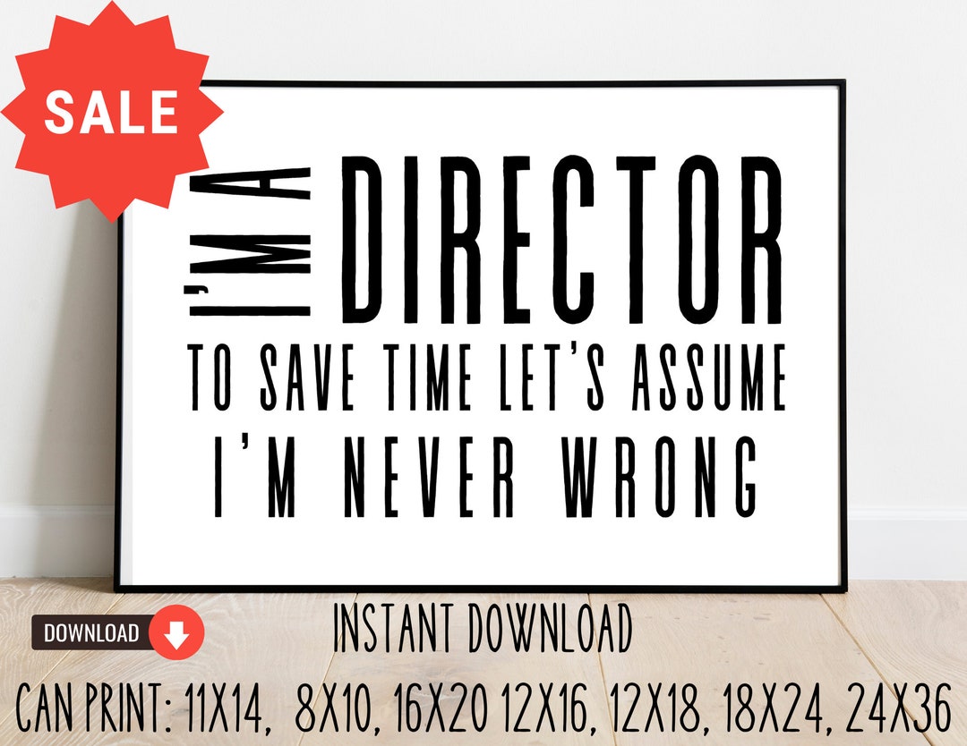 Director Gift/gift for Director/employee Recognition/staff Appreciation ...