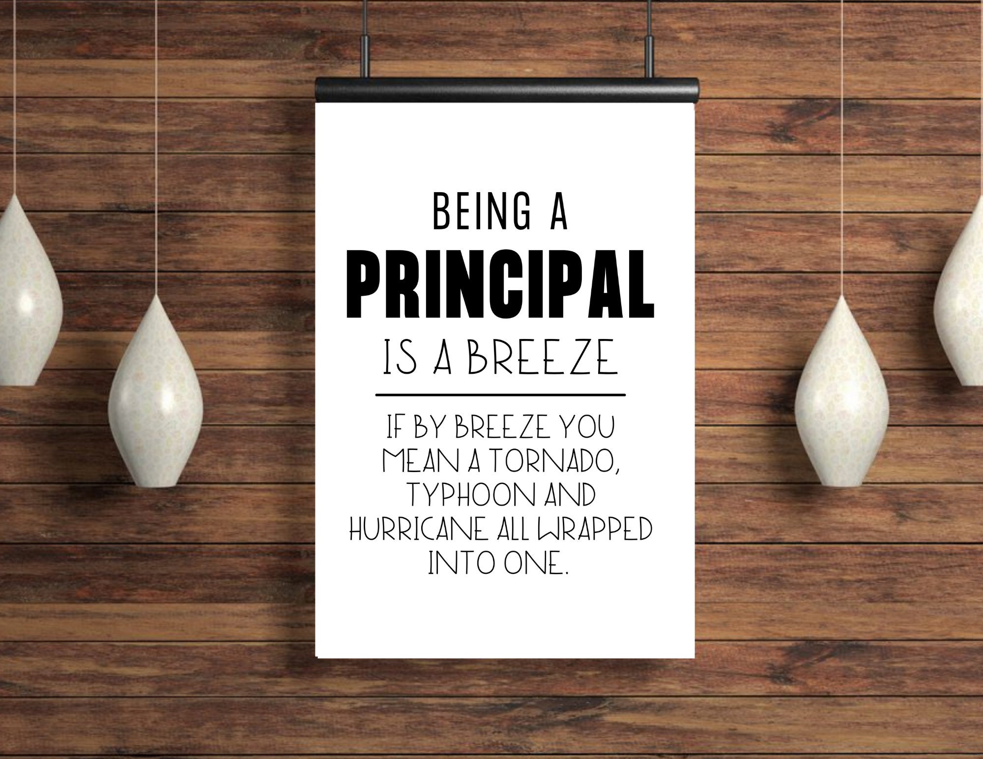 Principal Gift/gift for Principal/thank You Gift Principal/staff ...