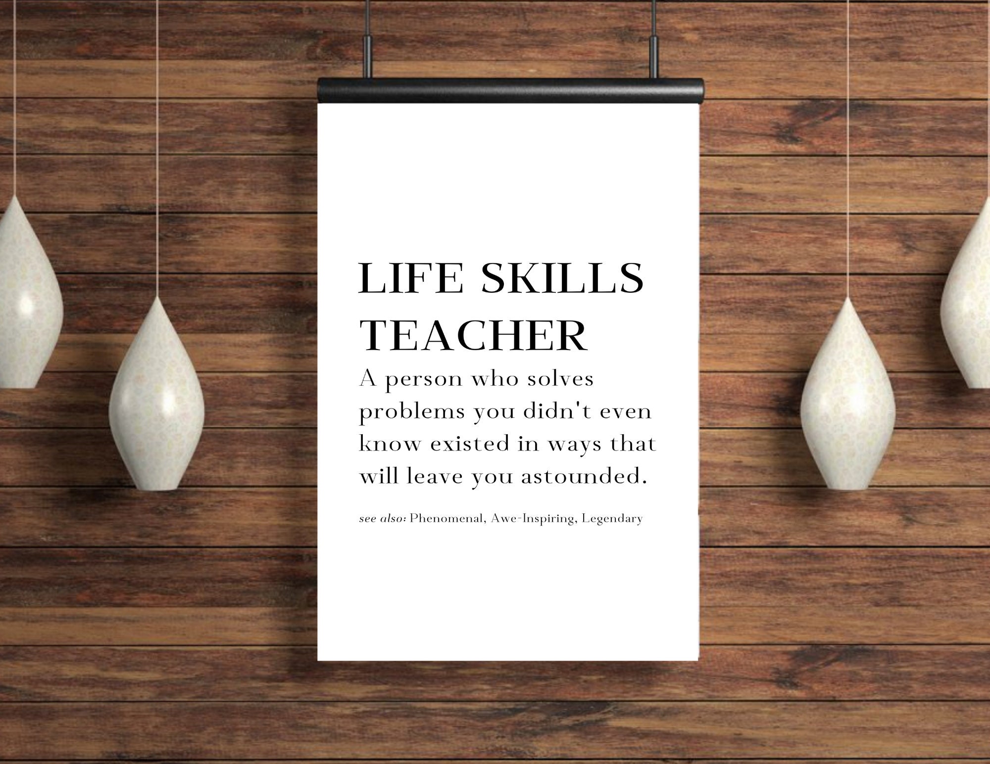 Life Skills Teacher Gift/gift for Life Skills Teacher/teacher ...