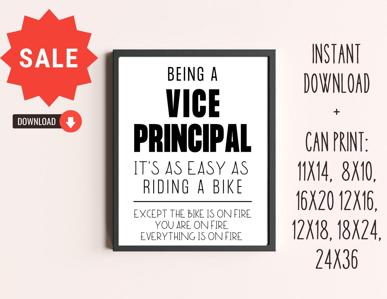 Vice Principal Gift/gift for Vice Principal/teacher - Etsy