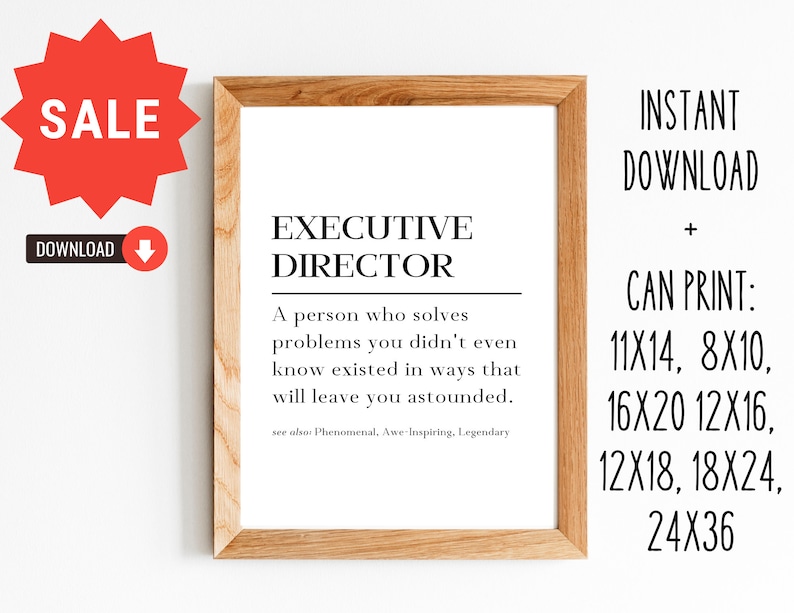 Executive Director Gift/gift for Executive Director/employee ...