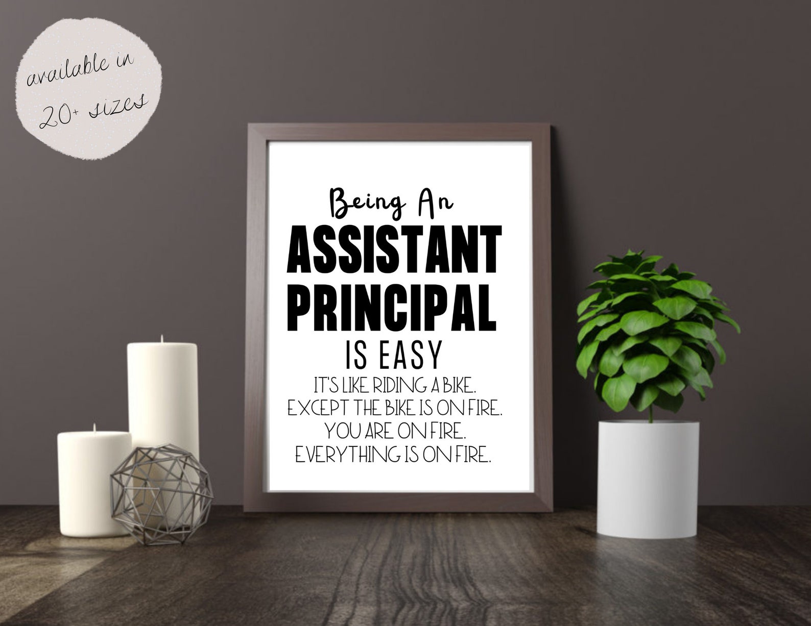 Assistant Principal Gift/gift for Assistant Principal/staff - Etsy