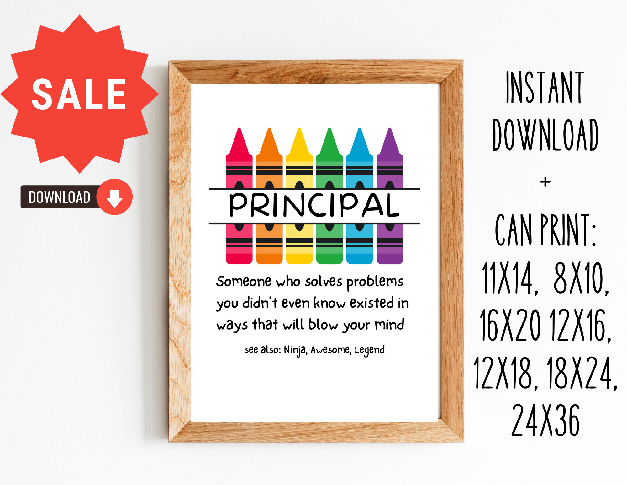 Principal Gift/gift for Principal/teacher Appreciation/staff ...