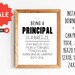 Principal Gift/gift for Principal/thank You Gift Principal/staff ...