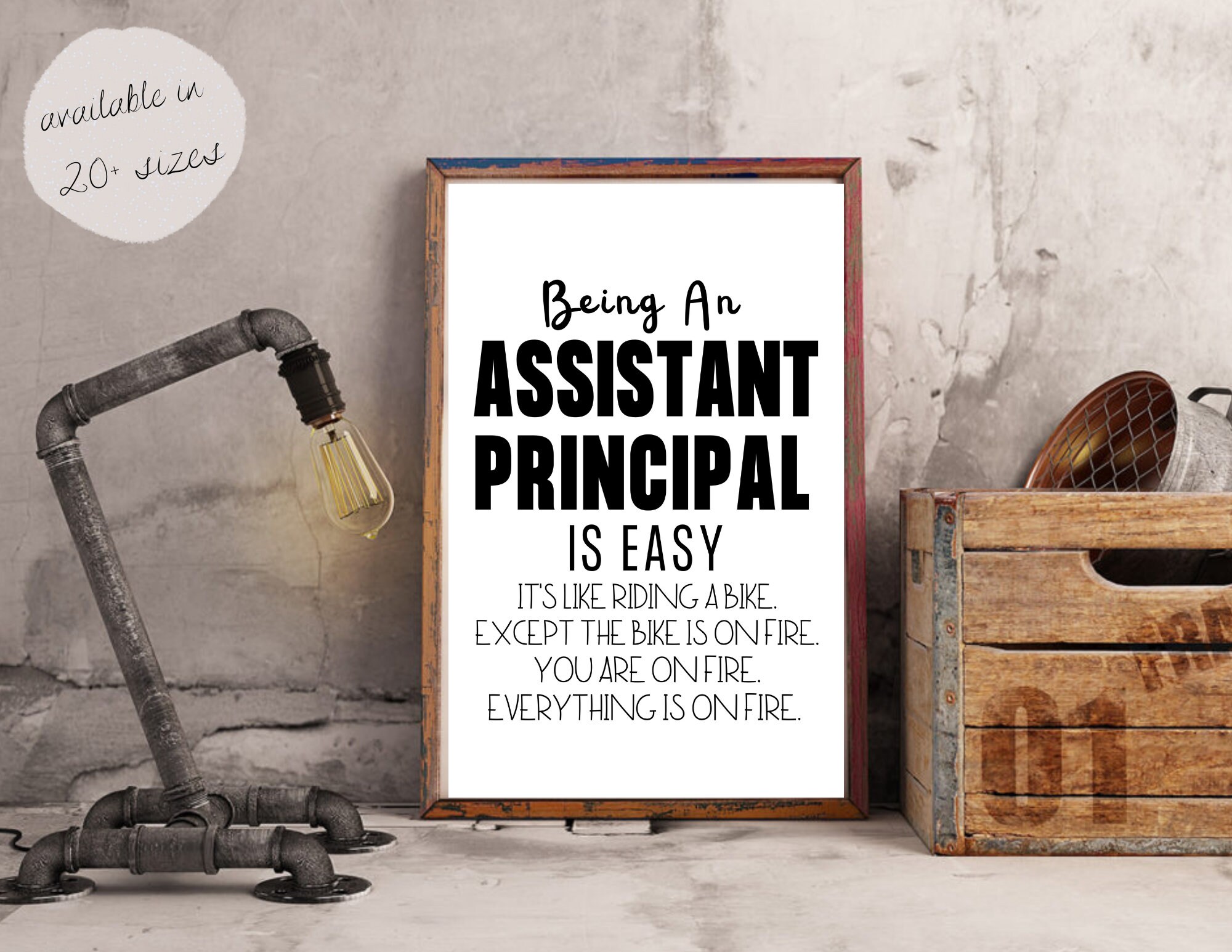 Assistant Principal Gift/gift for Assistant Principal/staff - Etsy