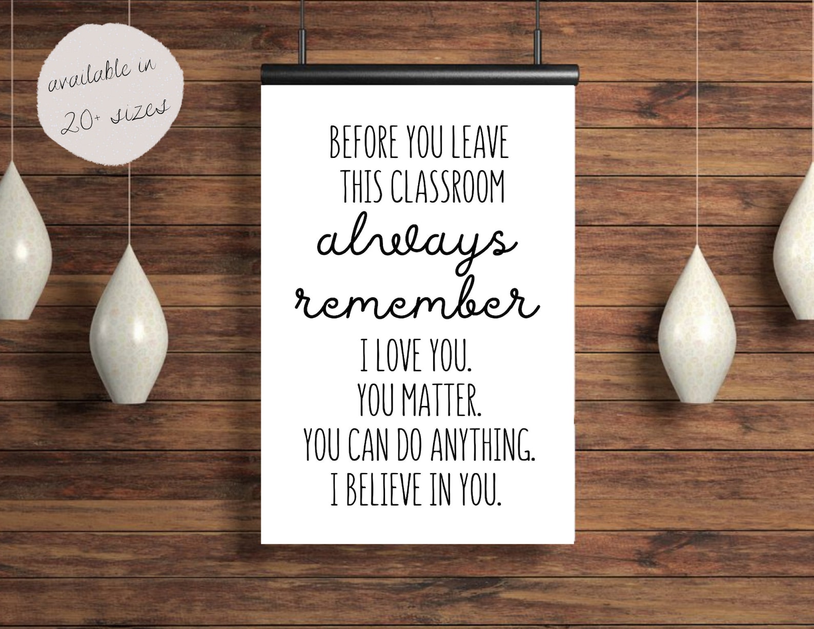 Before You Leave This Classroom Always Remember Poster/gift - Etsy