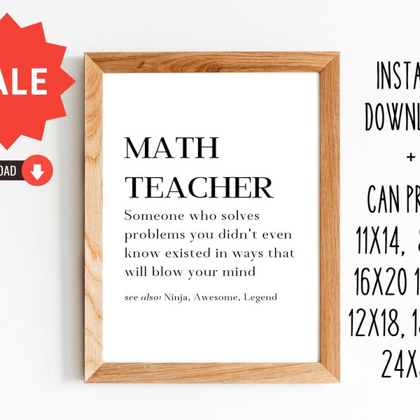 Math Teacher Gift - 60+ Gift Ideas for 2023