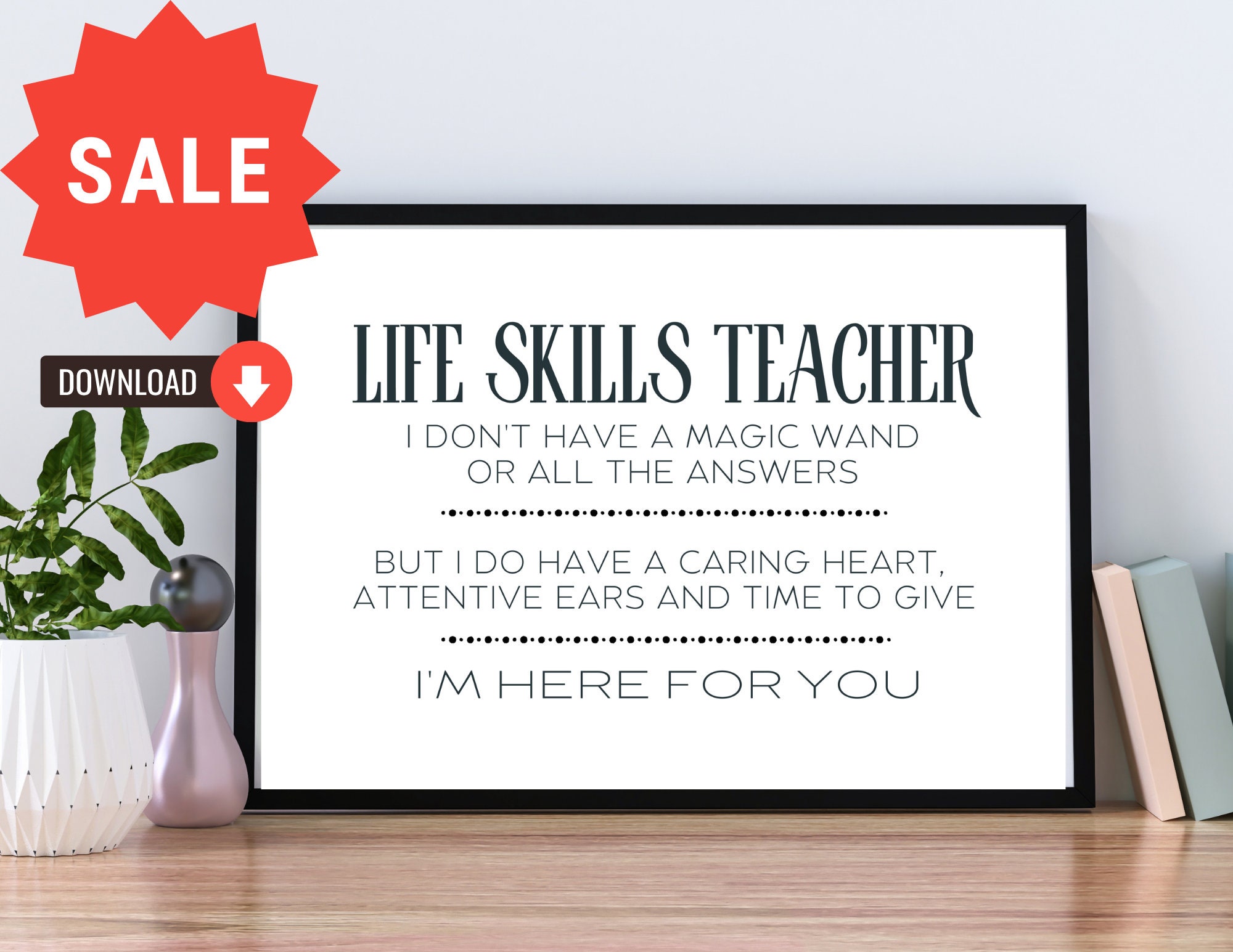 Life Skills Teacher Gift/gift for Life Skills Teacher/special - Etsy
