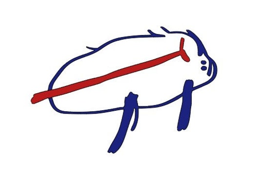 Buffalo Bills Buffalo Potato Josh Allen Logo Buffalo Bills - Etsy